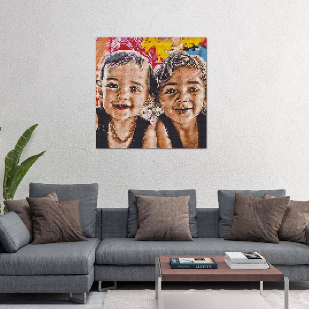Elevate Your Living Space with Personalized Art Wall Bricks ...